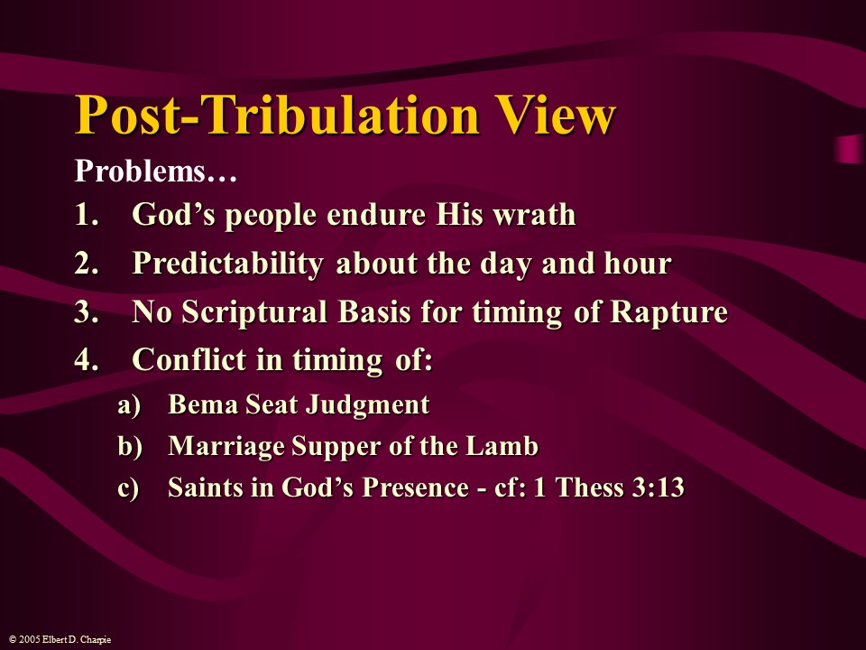 The Rapture - PreWrath Ministries